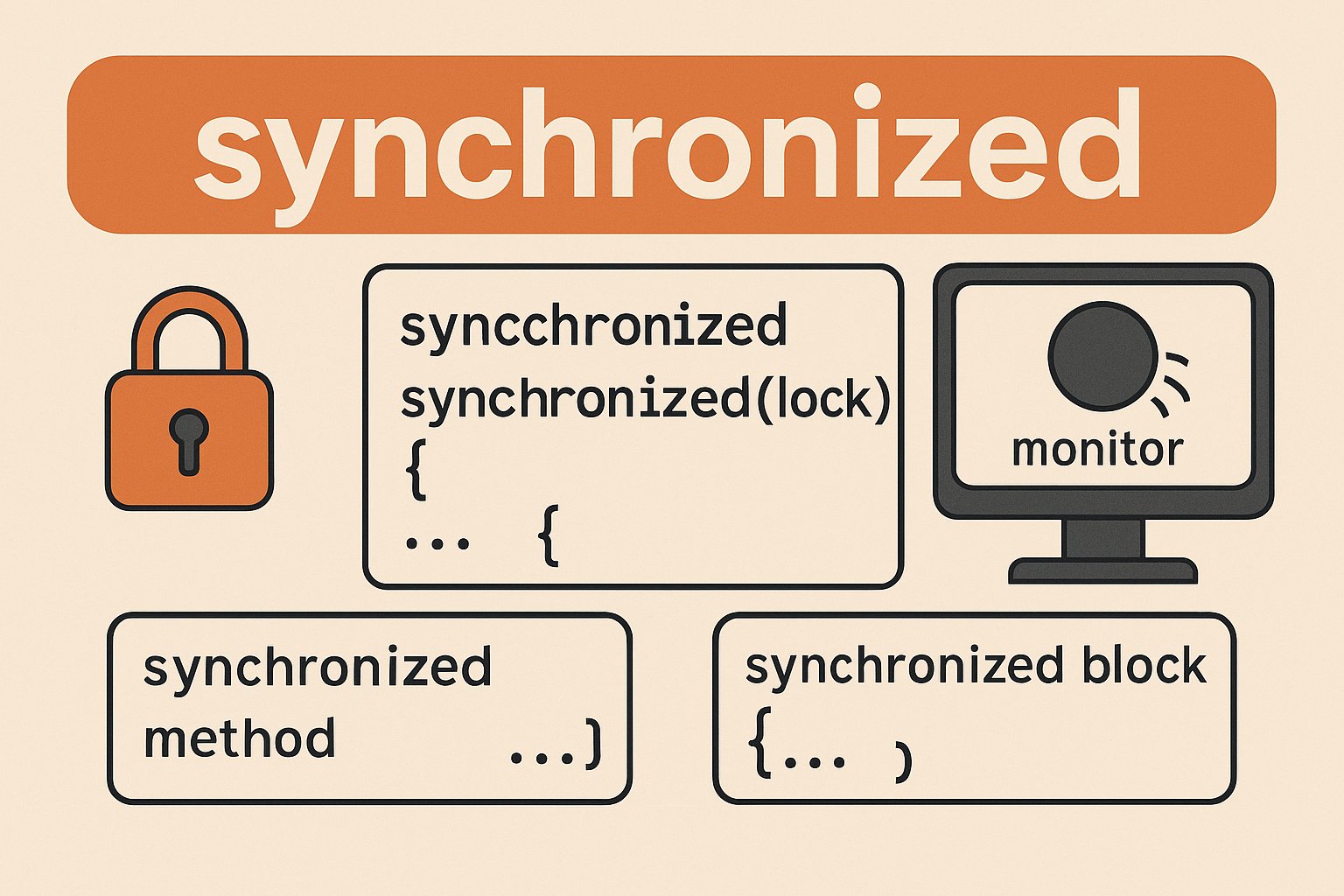 Javaのsynchronized完全ガイド｜本当の使い方と実務での設計指針を図解で解説 | サイゼントアカデミーブログ