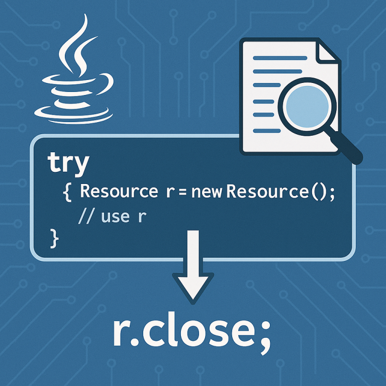 Javaのtry-with-resourcesの裏側｜自動クローズの仕組みと例外処理の秘密をやさしく解説！ | サイゼントアカデミーブログ